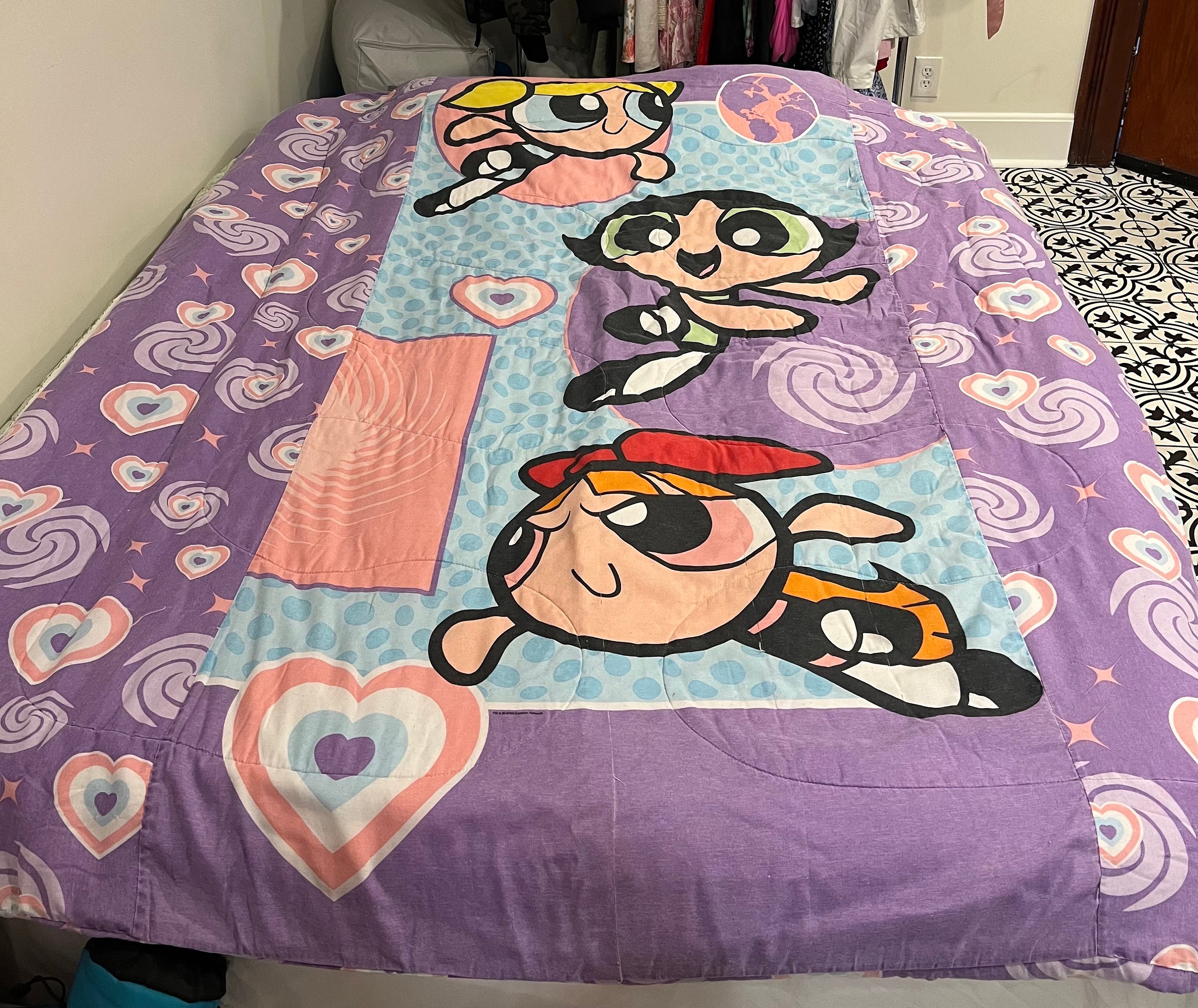 Cartoon Network Powerpuff Girls Twin Blanket Comforter - Etsy