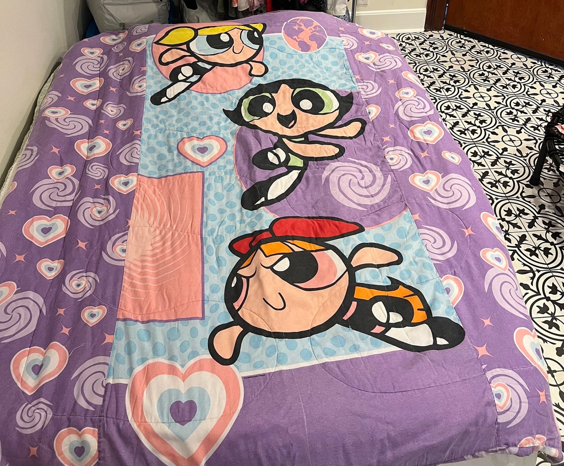 Cartoon Network Powerpuff Girls Twin Blanket Comforter - Etsy
