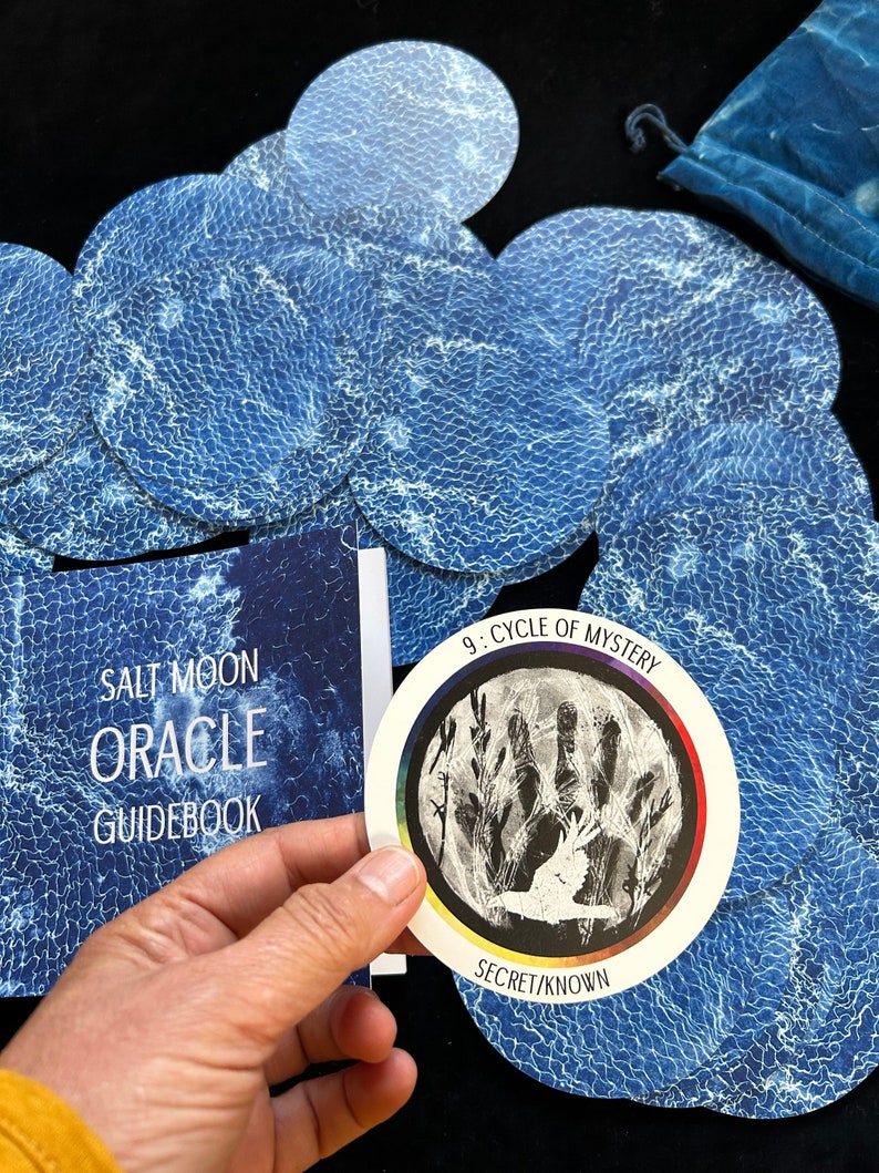 SALT MOON , Lunar Oracle, Card Deck and Guidebook, Sophia Rosenberg and Jennifer Brant - Etsy