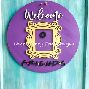 3D Friends Door Hanger Friends Friends Door | Etsy