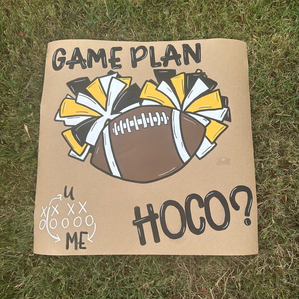 Homecoming Proposal - Etsy