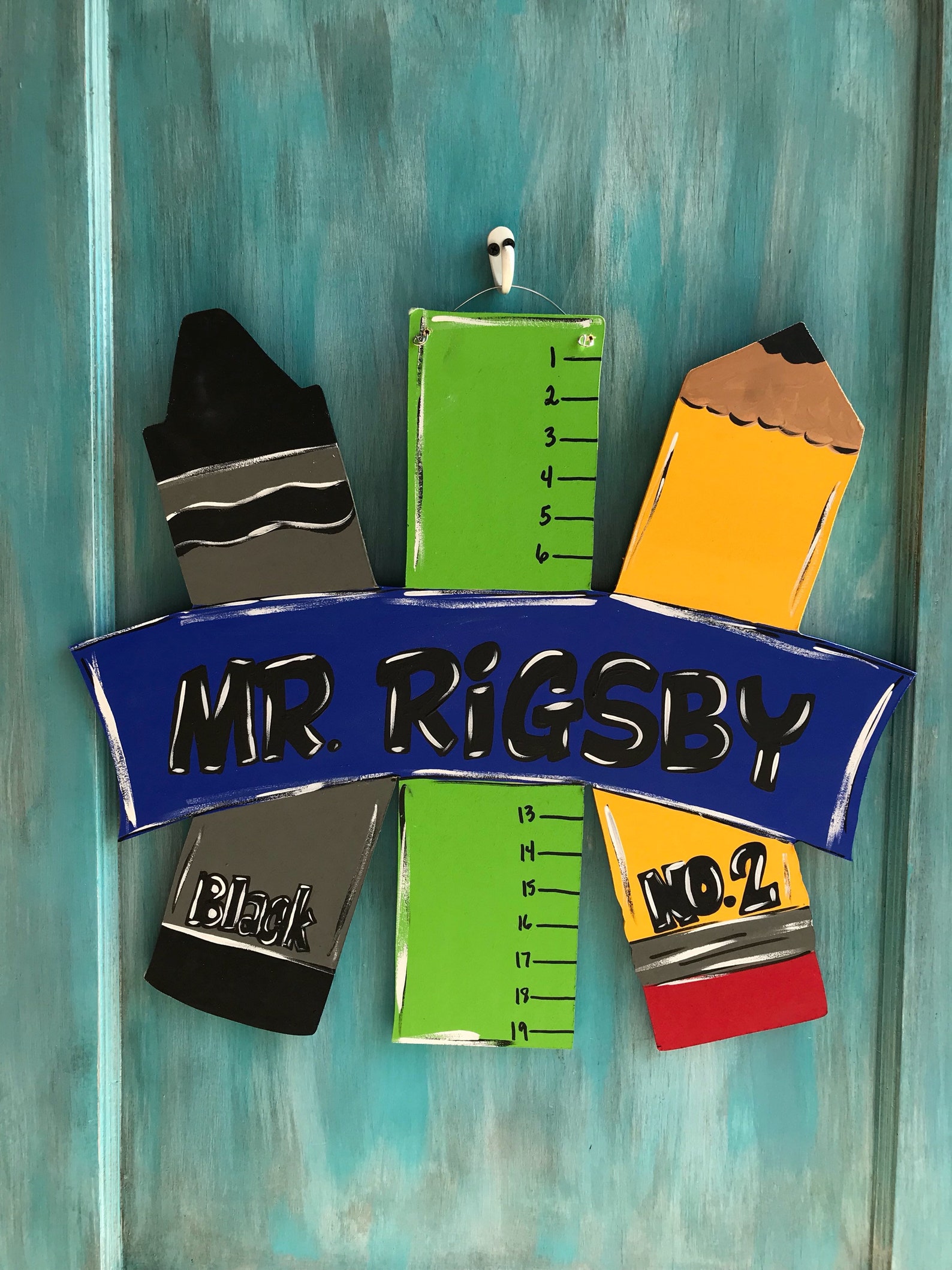 Teacher Door Hanger Teacher Teacher Gift Classroom Decor - Etsy