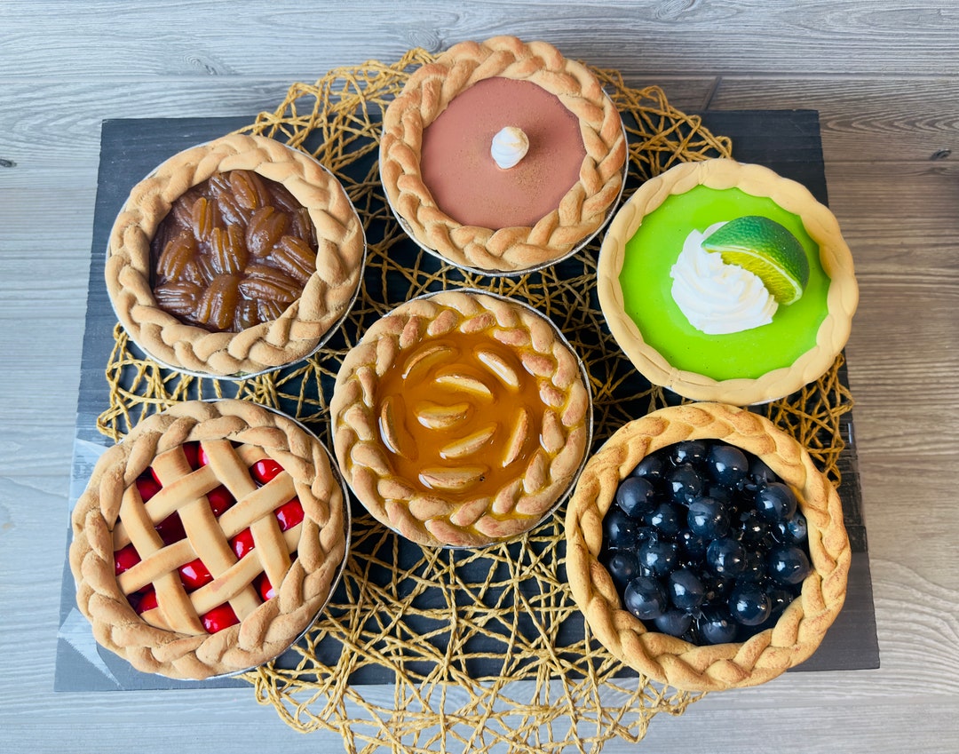 Faux Pies, Fake Pie, Fake Pumpkin Pie, Fake Cherry Pie, Fake Apple Pie ...