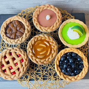 Faux Pies, Fake Pie, Fake Pumpkin Pie, Fake Cherry Pie, Fake Apple Pie ...