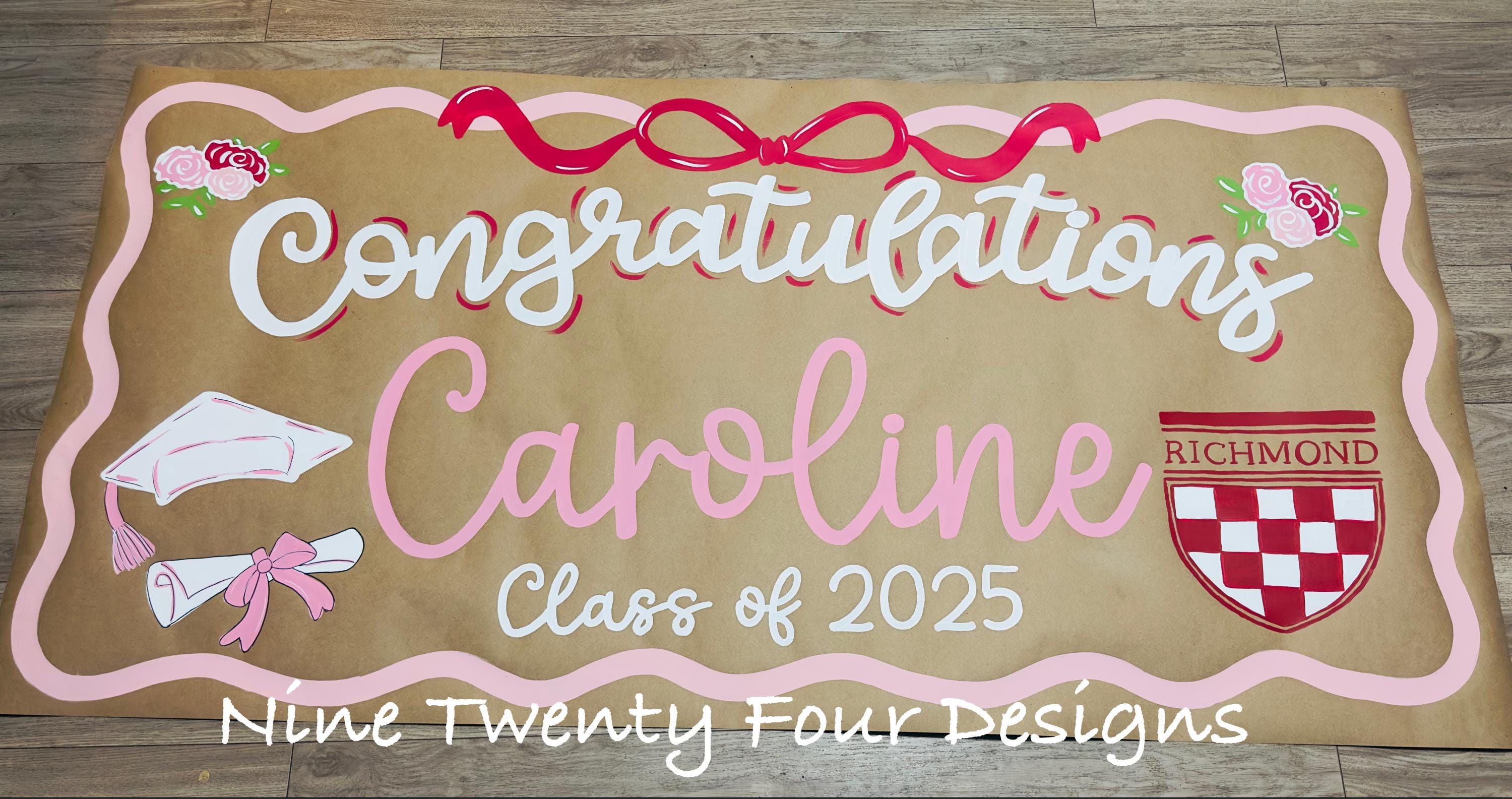 Hand-painted Banner, Custom Event Decor, Personalized Party Banner ...