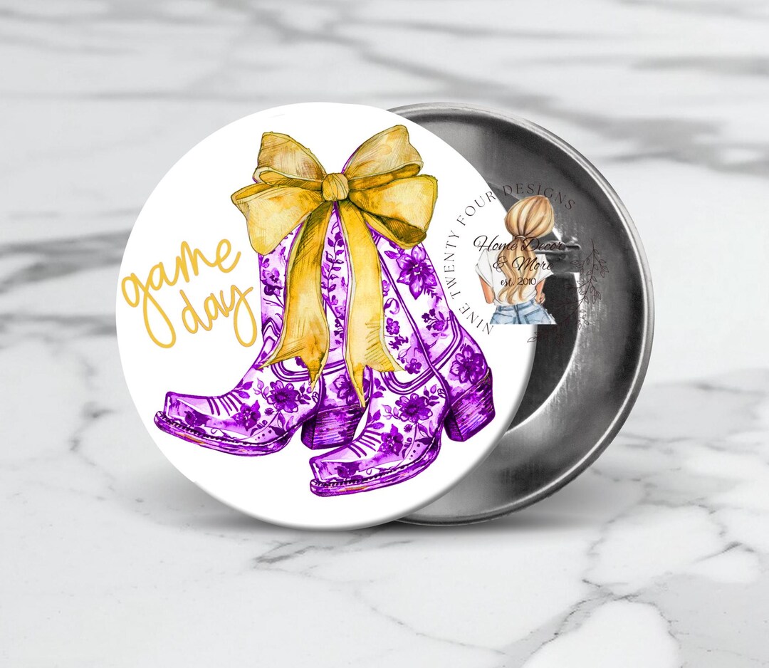 Game Day Buttons, College Game Day, Football Accessories, Football Game ...