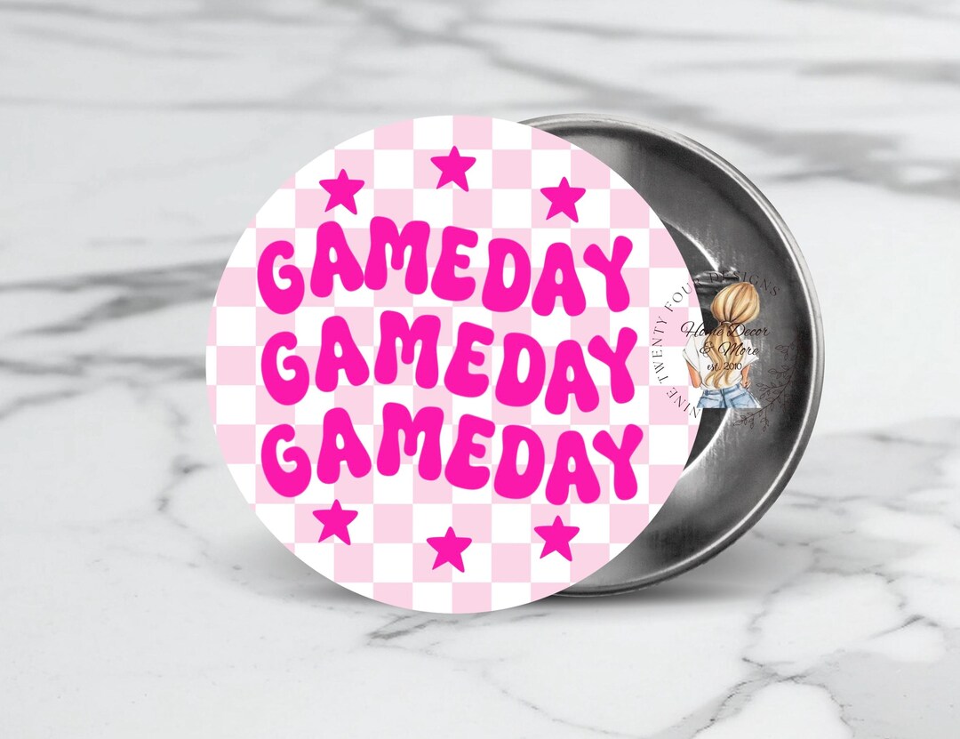 College Game Day Buttons: Team Colors, Football Accessories - Etsy