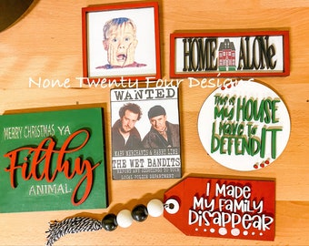 Home Alone Signs - Etsy