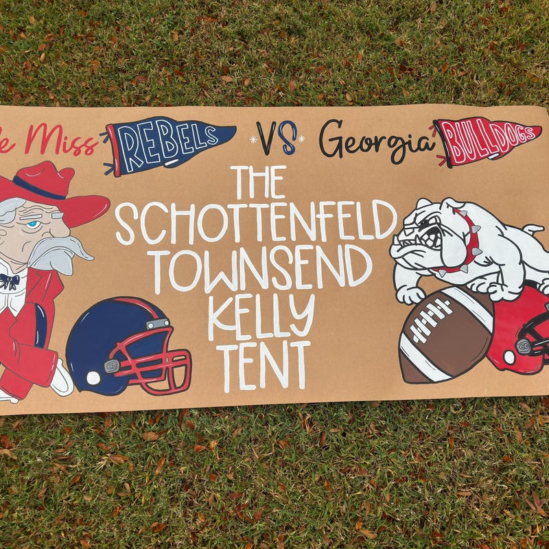 Tailgate Banner - Etsy