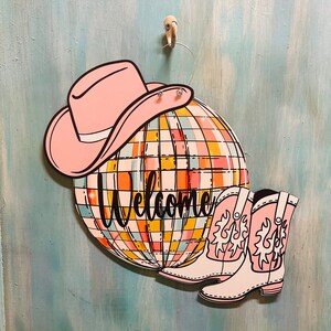 Disco Ball Teacher Door Sign, Printed Teacher Sign, Admistrator Sign ...