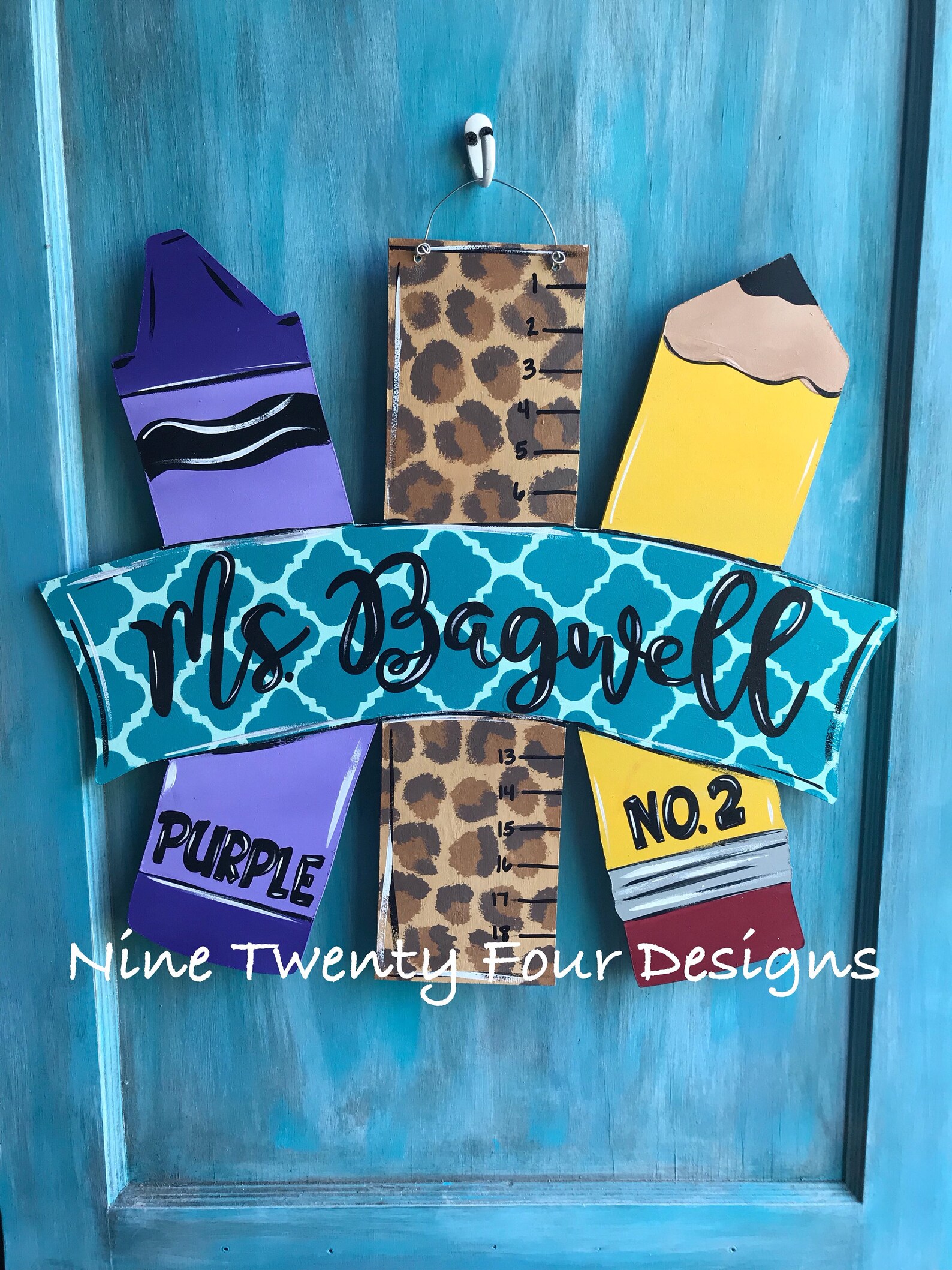Teacher Door Hanger Teacher Teacher Gift Classroom Decor - Etsy