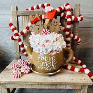 Christmas Gingerbread, Gingerbread Teapot, Gingerbread Decor, Christmas ...