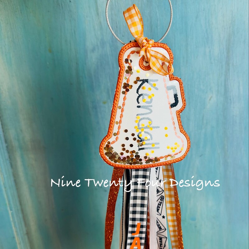 Megaphone Bag Tag - Etsy