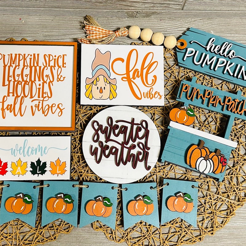 Fall Tray Decor - Etsy