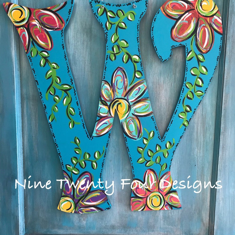 Letter Door Hanger - Etsy