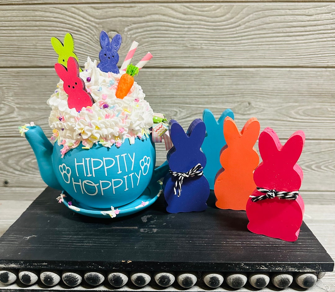 Easter Bunny Teapot , Easter Teapot, Easter Decor, Easter Bunny ...