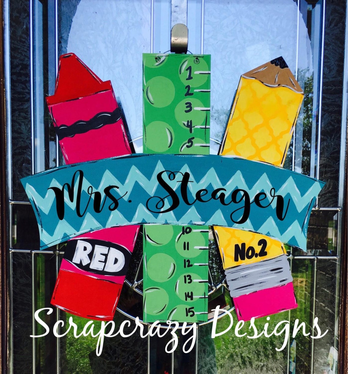 Teacher Door Hanger Teacher Teacher Gift Classroom Decor - Etsy