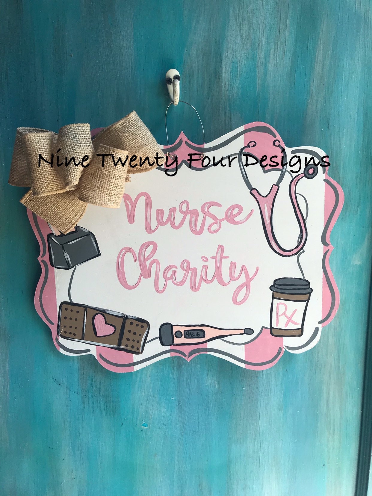 Nurse Door Hanger Nurse Nurse Gift Clinic Decor School - Etsy