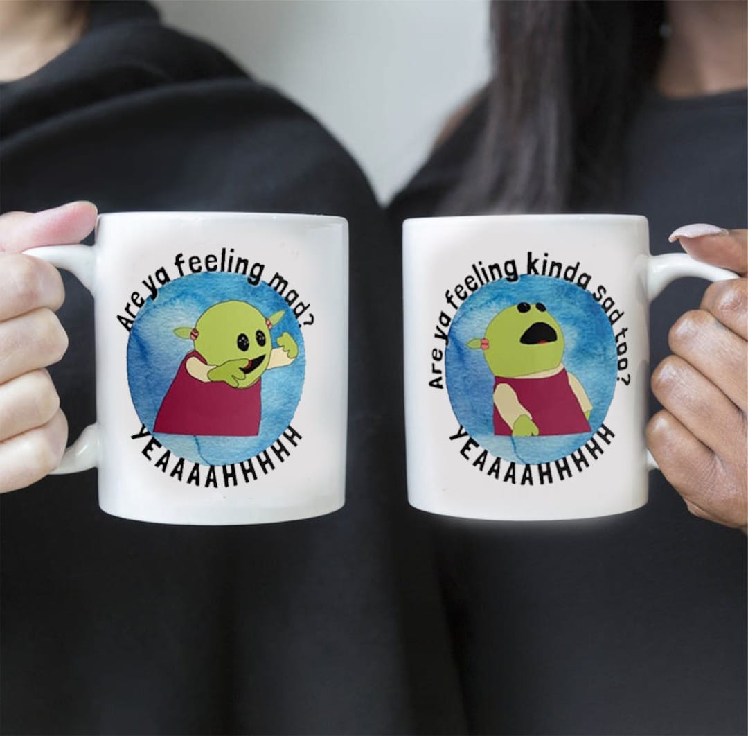 Are You Feeling Mad Nanalan Mug, Popular Nanalan Coffee Cup, Mona Mug ...