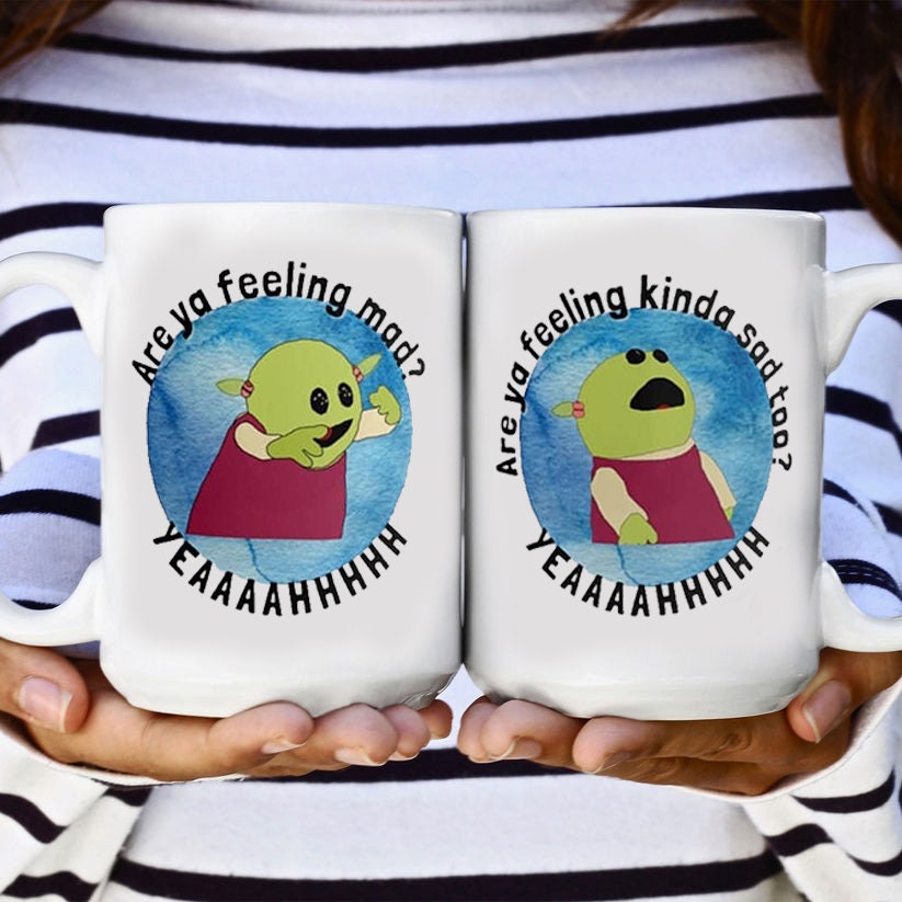 Are You Feeling Mad Nanalan Mug, Popular Nanalan Coffee Cup, Mona Mug ...