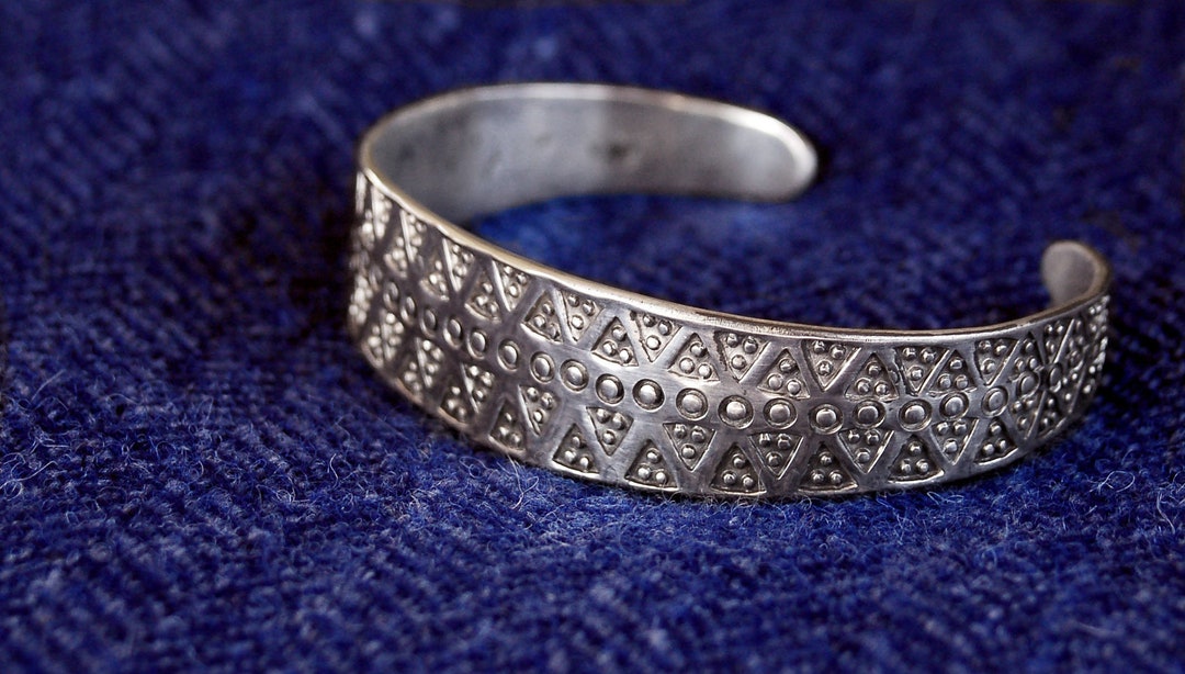 Fine Silver Viking Arm Ring - Skåne - Etsy