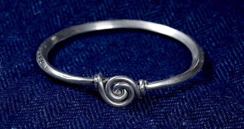 Sterling Silver Viking Arm Ring Eskilstuna | Etsy
