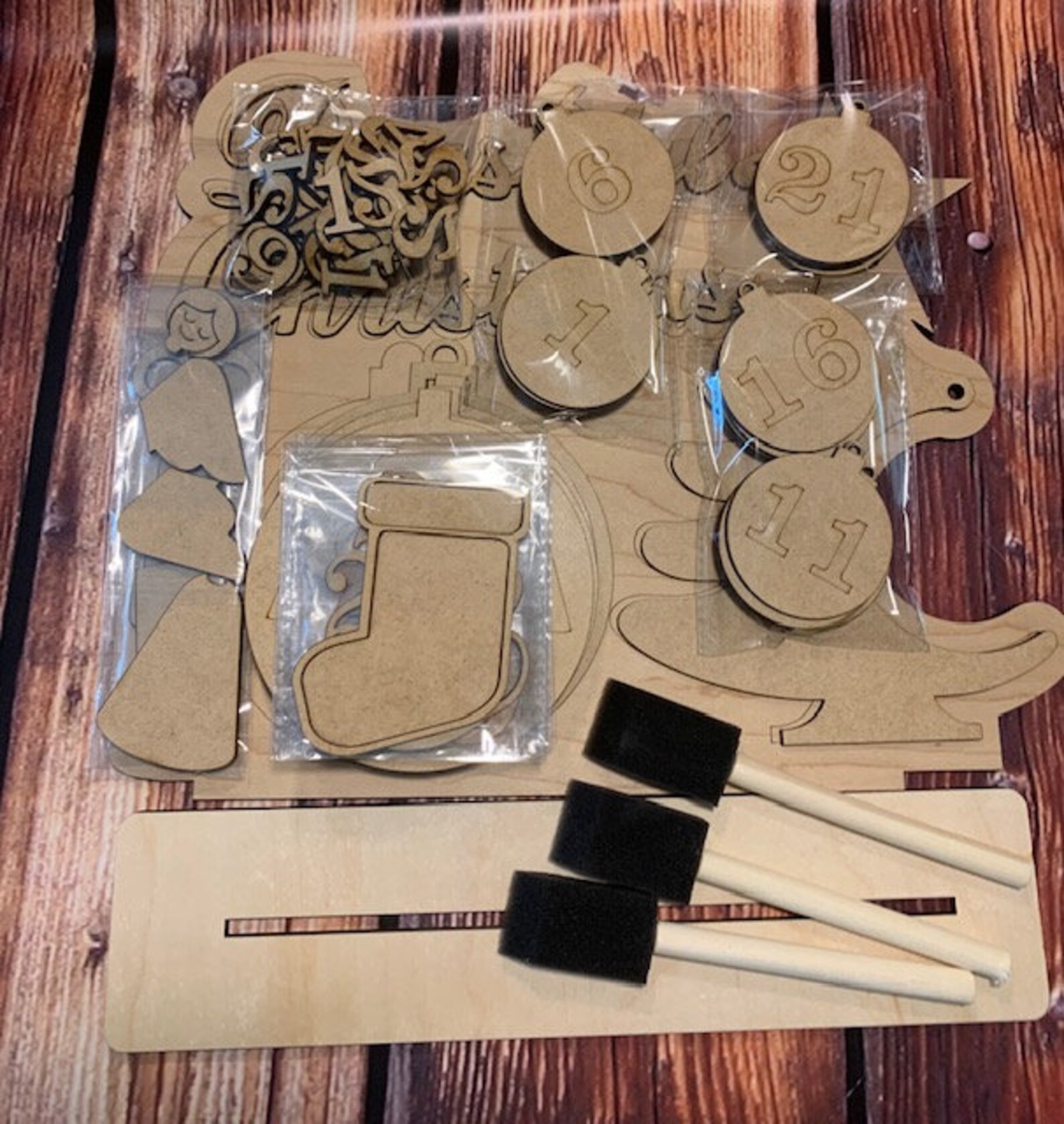 DIY Christmas Countdown - Etsy