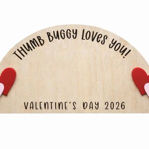 Thumb Buggy Loves You DIY Valentine Fingerprint Keepsake Thumbprint ...