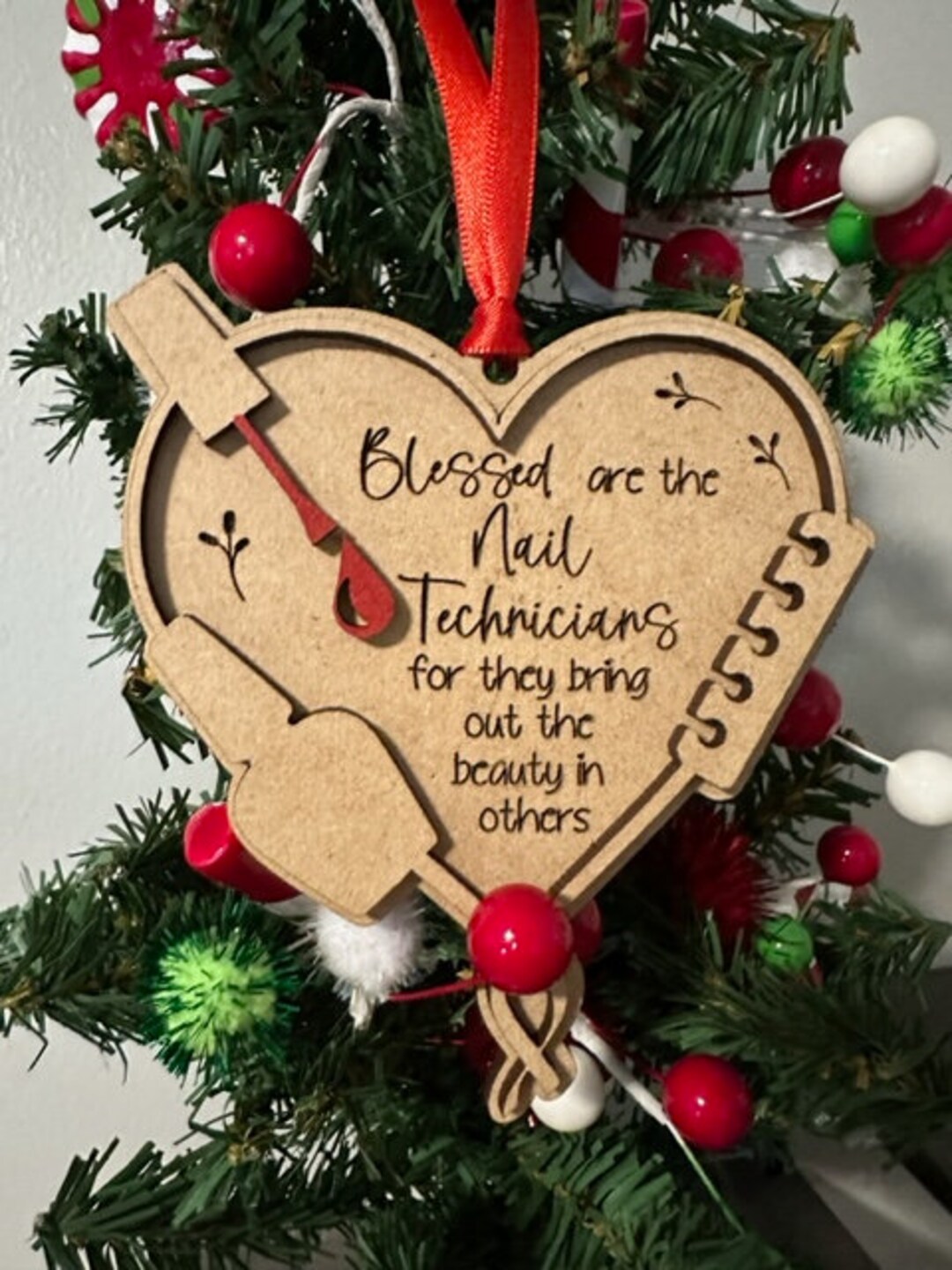 Nail Tech Ornament - Simple and yet Elegant - Etsy