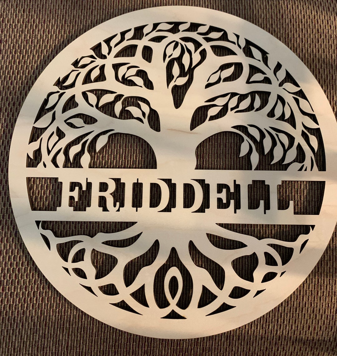 Tree of Life Personalized Door or Wall Decoration - Etsy