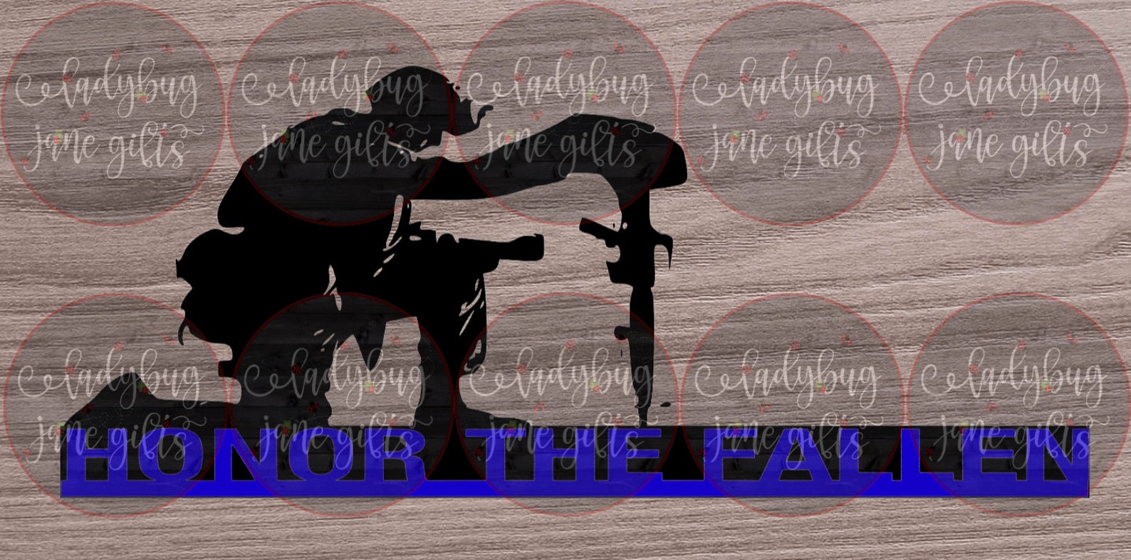 Fallen Soldier Distressed Flag Wooden Sign - Etsy