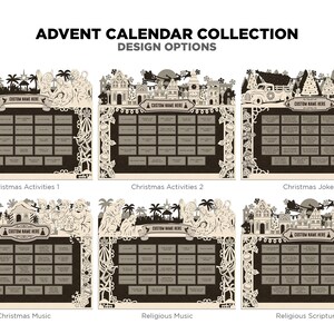 Advent Calendar Collection - Etsy