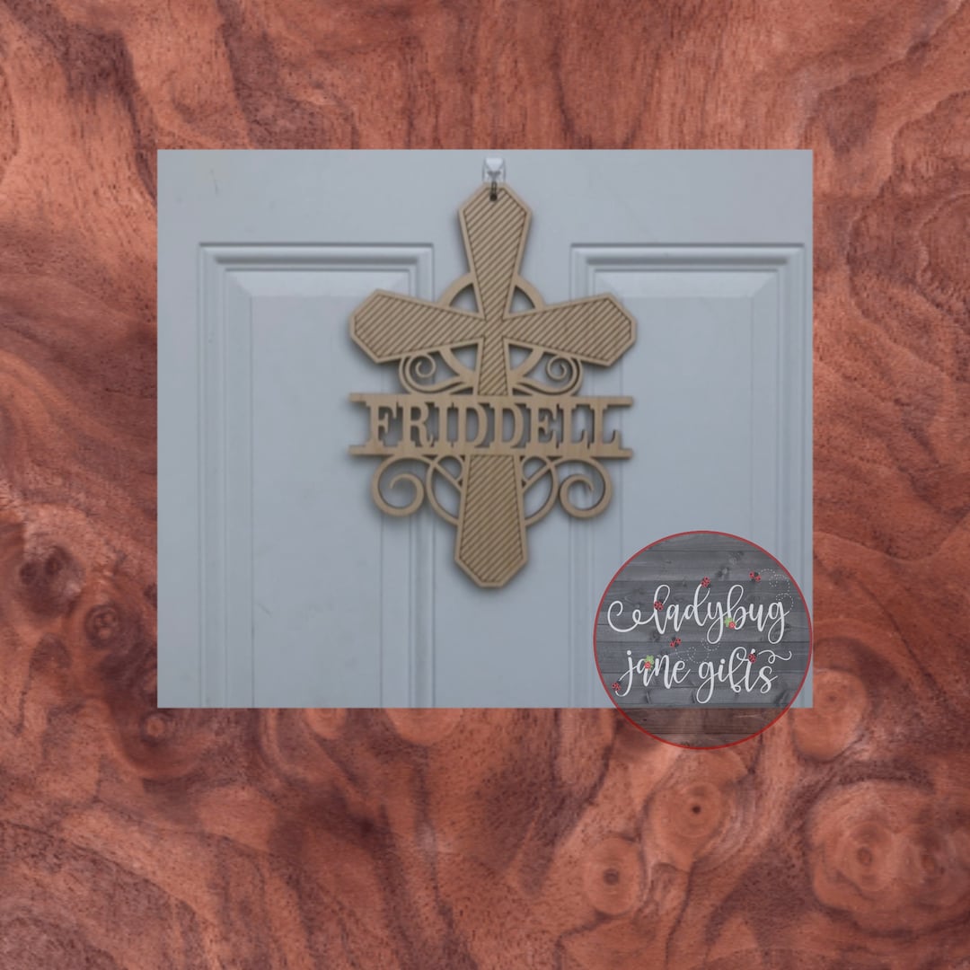Beautiful Cross, Personalized Cross Wall Hanging, Cross Wall Hanging ...