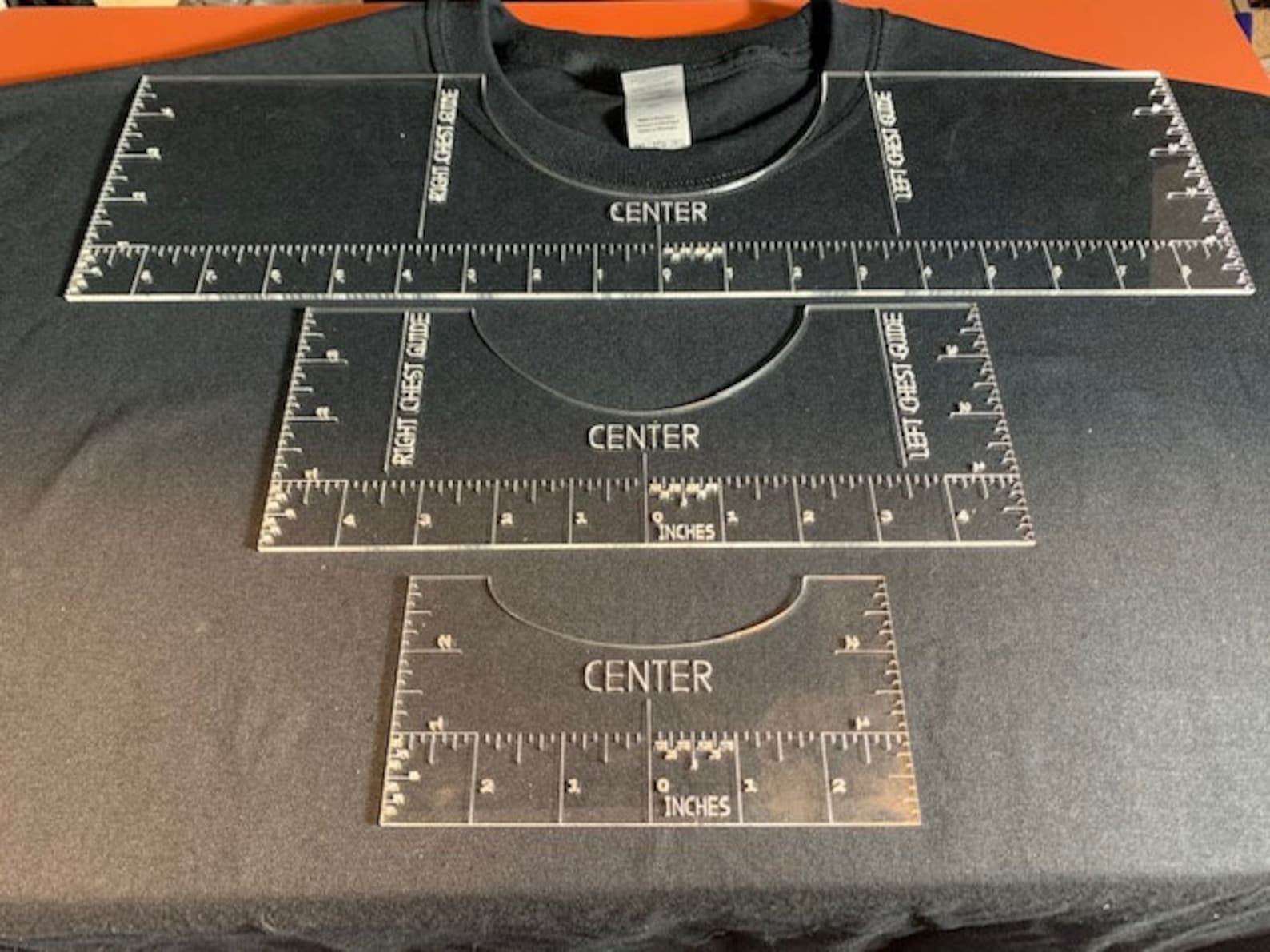 T-shirt Alignment Tool Tee Shirt Alignment Tool T-shirt Ruler - Etsy