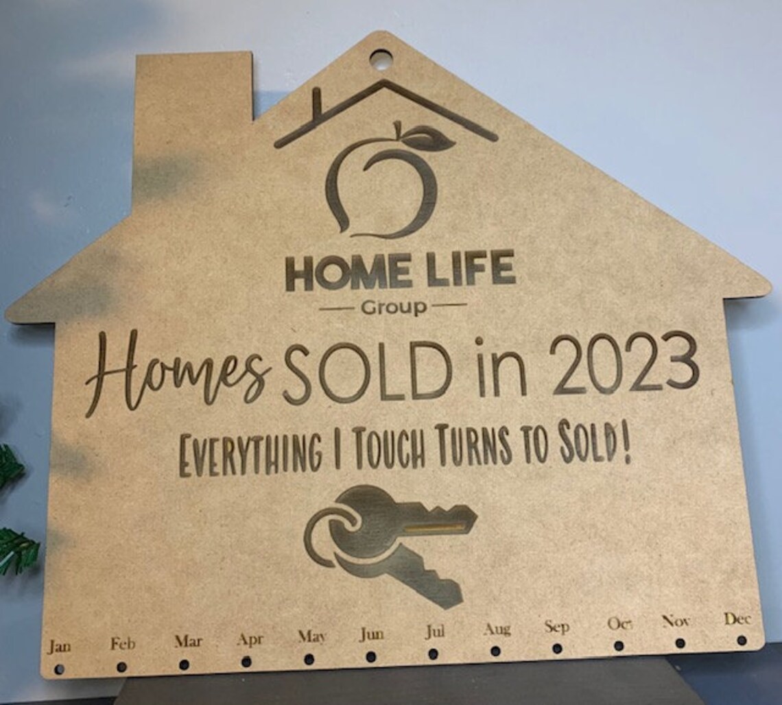 Houses ONLY for Homes Sold Sign - Etsy