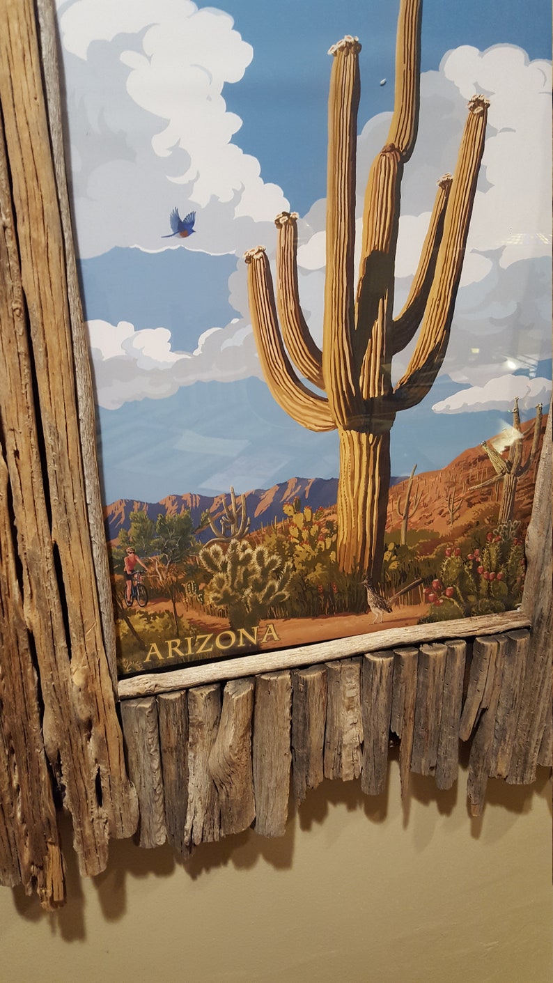 Saguaro Cactus Art Frame Saguaro National Park Poster - Etsy