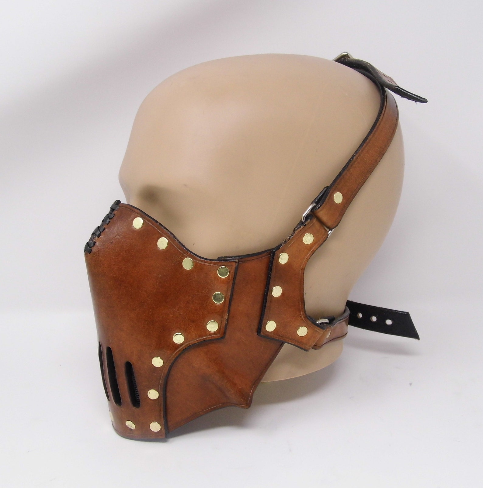 Leather Mask - Etsy