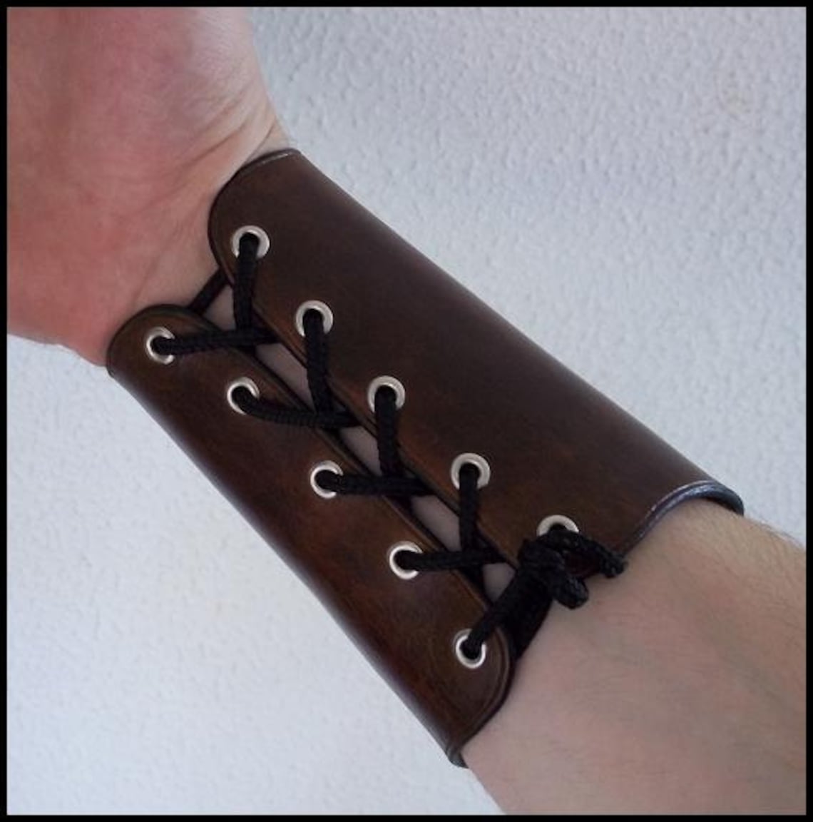 Leather Bracers Leather Armor | Etsy