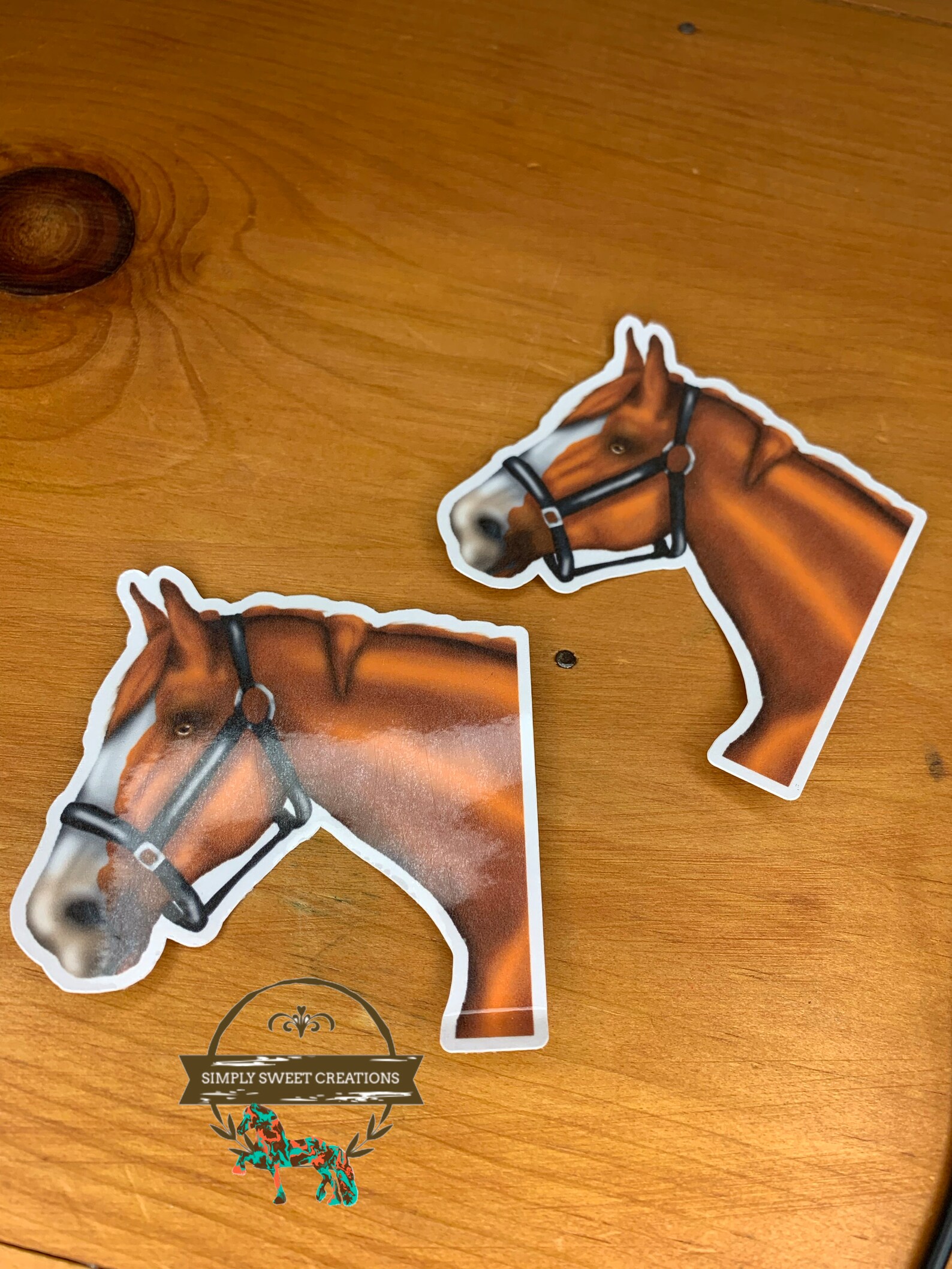 Beautiful Horse Horse Sticker Chestnut Horse Laptop - Etsy