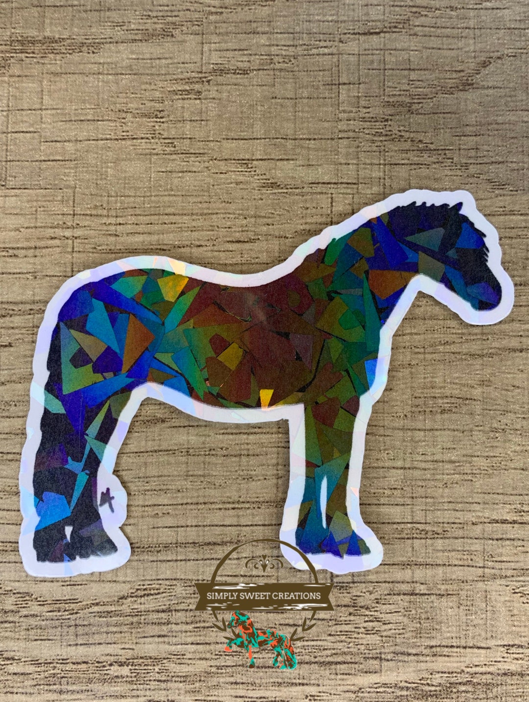 Beautiful Horse, Horse Sticker, Black Horse, Laptop Sticker, Pony ...