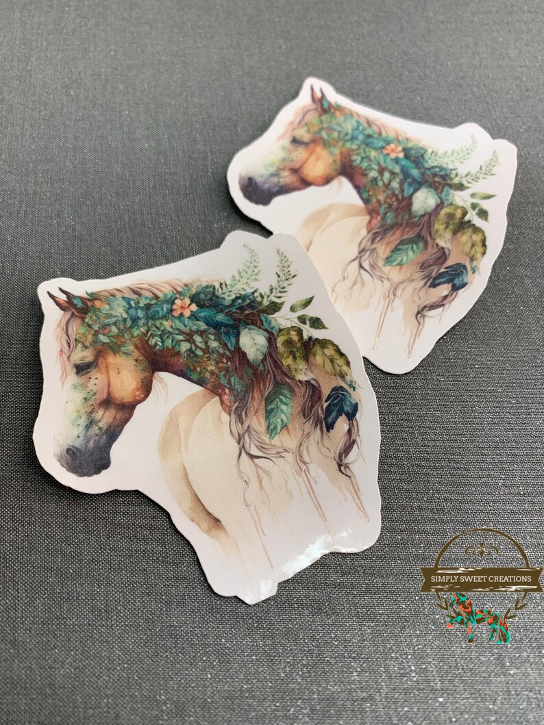 Horse Sticker Boho Horse Laptop Sticker Pony Stickers Cute - Etsy