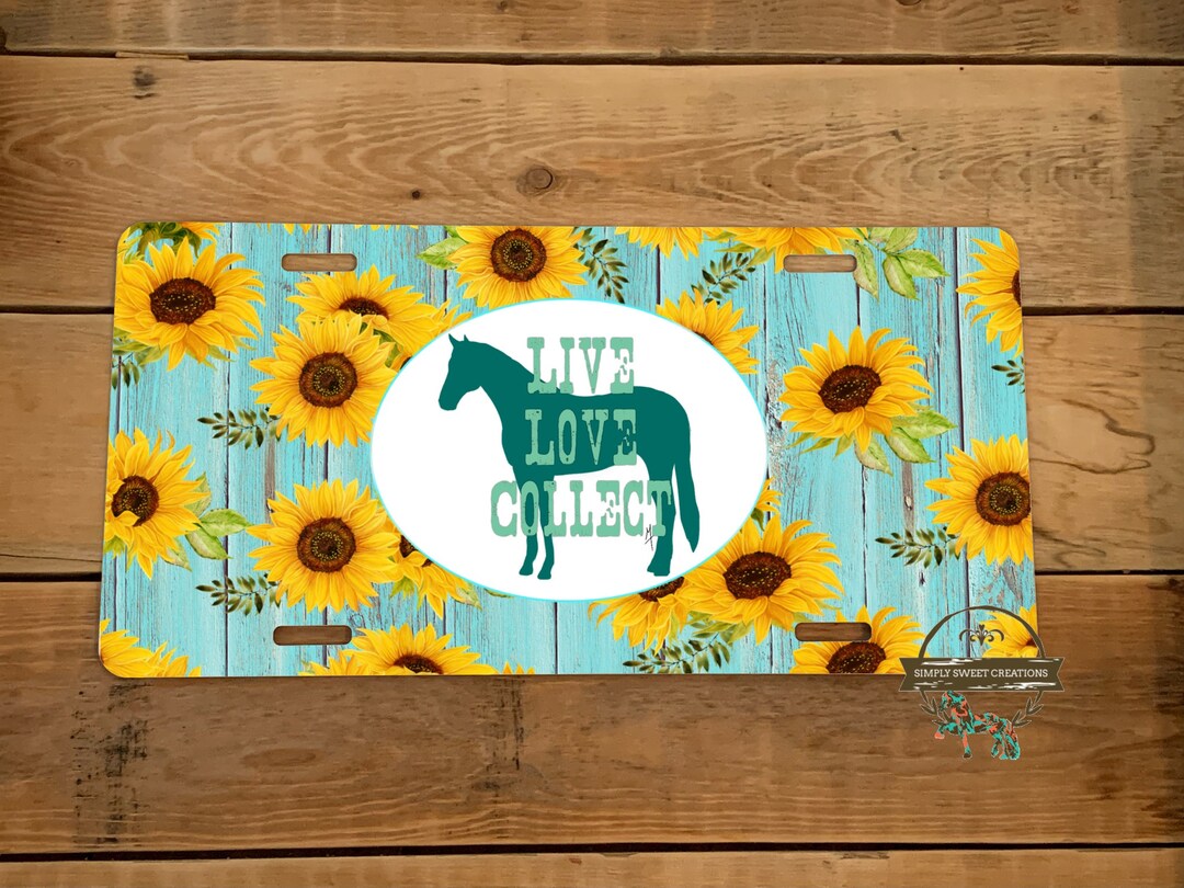License Plate Horse License Plate Car Accessaries Car - Etsy