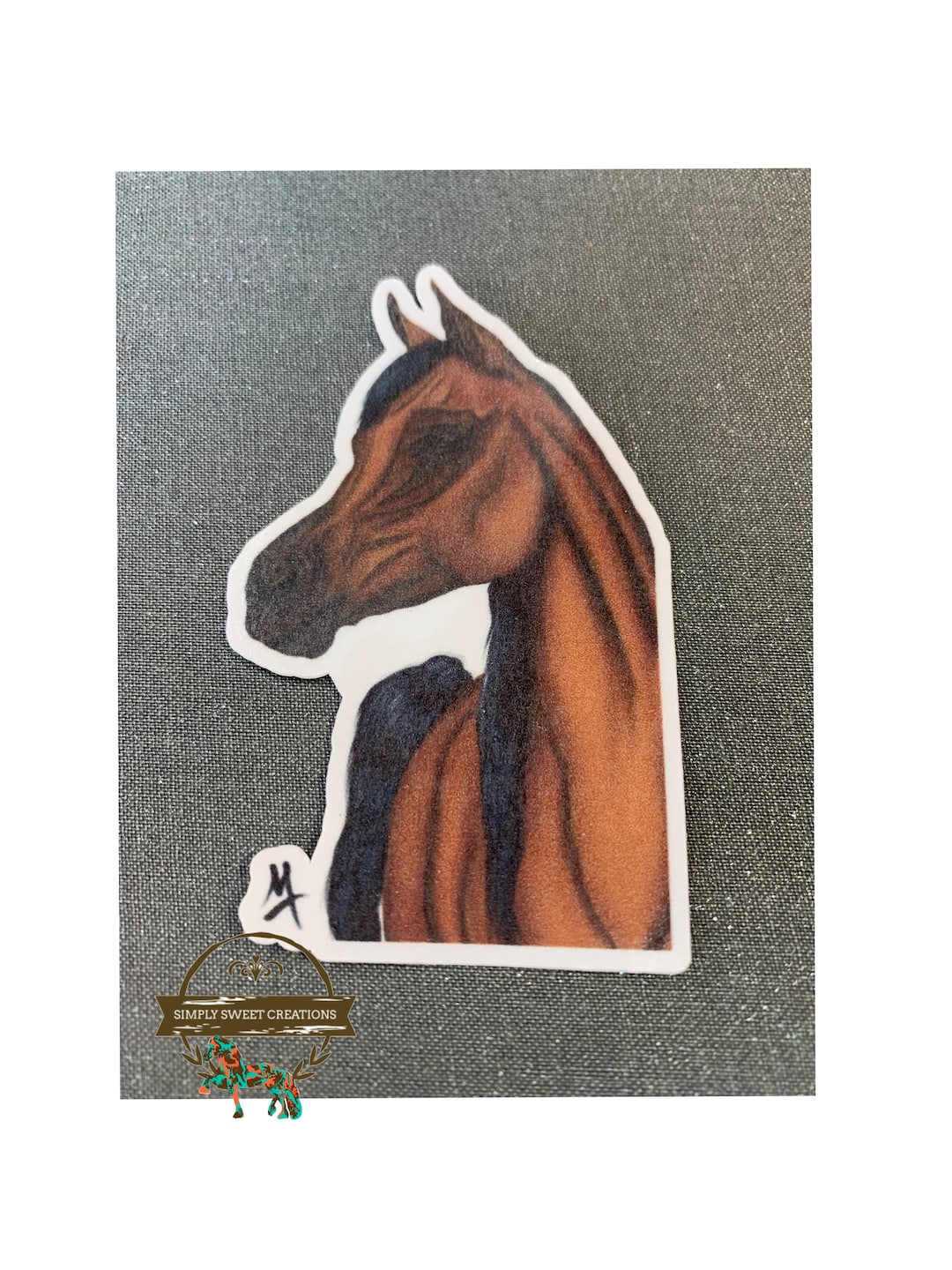 Arabian Horse, Horse Sticker, Horse, Laptop Sticker, Pony Stickers ...