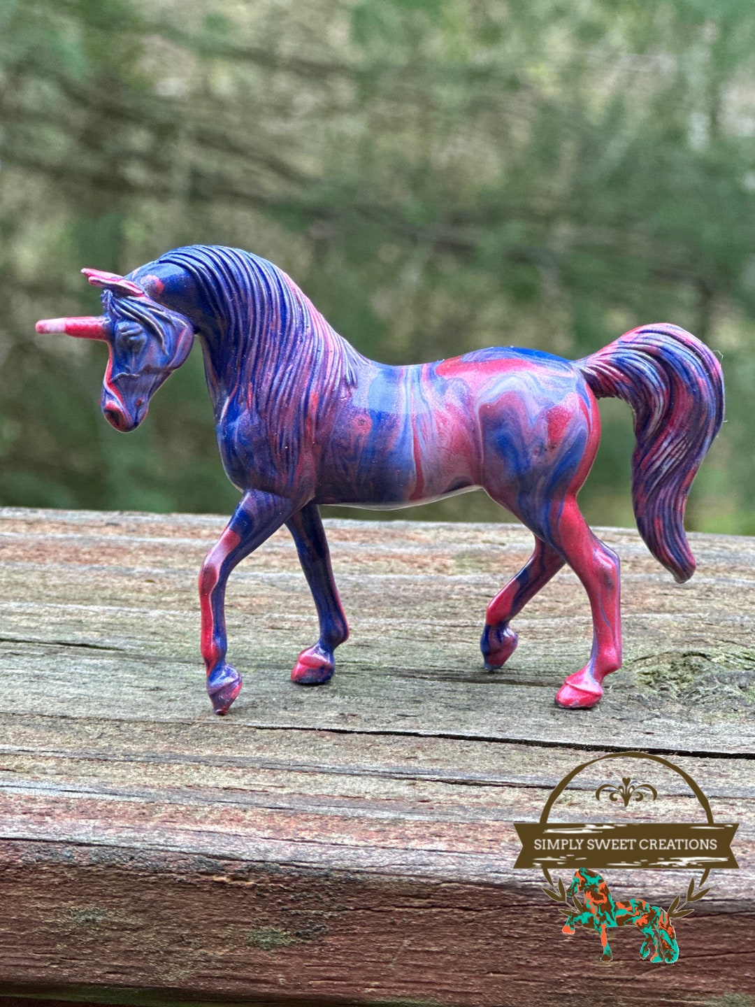 Breyer Stablemate Model Horse Custom Original Hand-painted One of A ...