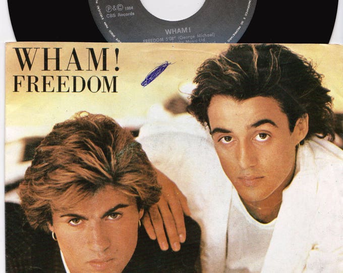 WHAM Freedom 1984 Portugal Issue Rare Original 7" 45 Rpm Vinyl Single ...