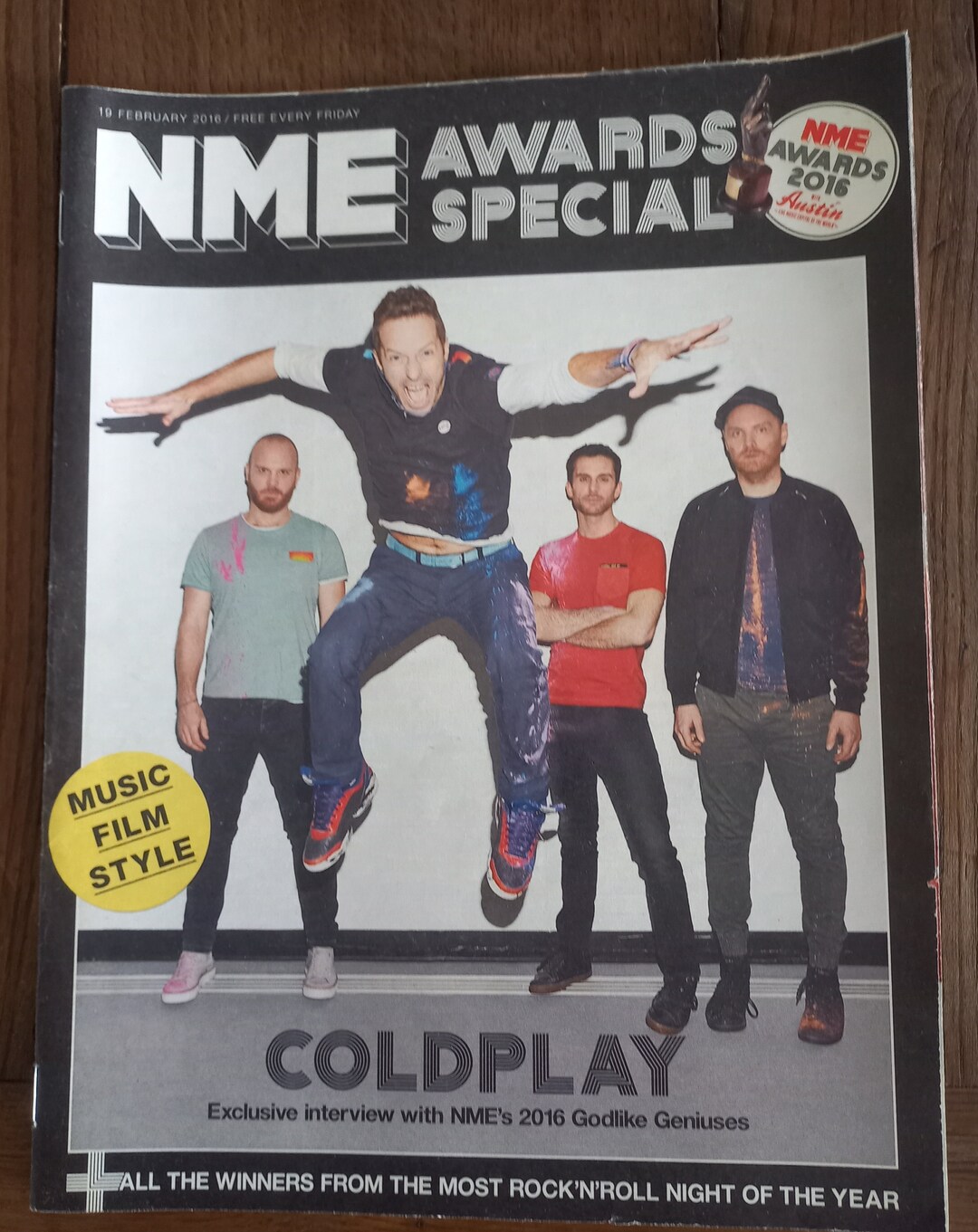 Coldplay NME Rare Collectible Magazine - Etsy