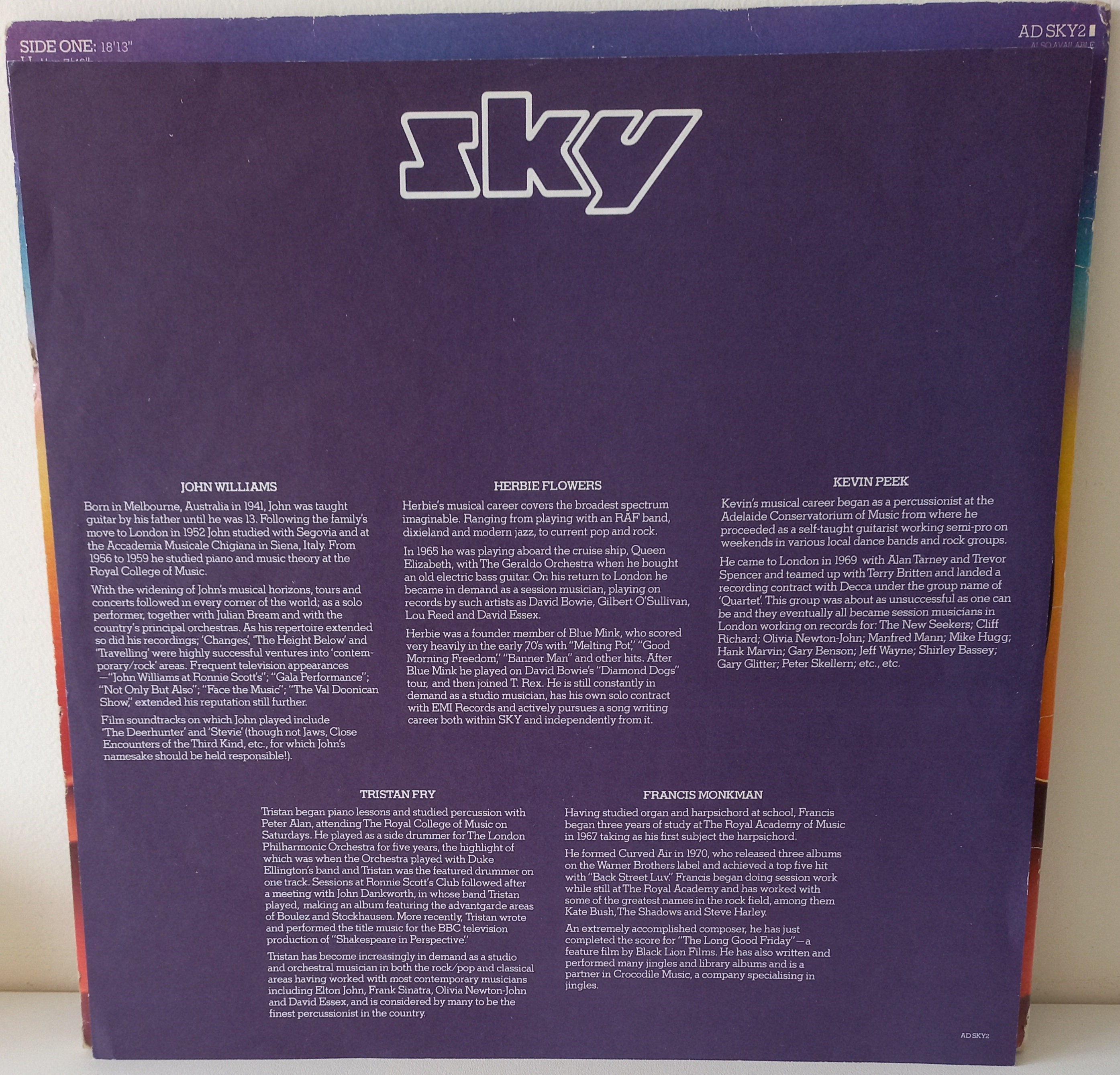 SKY Sky 2 1980 Uk Issue Original Double Vinyl Lp 33rpm Album Record 80s ...