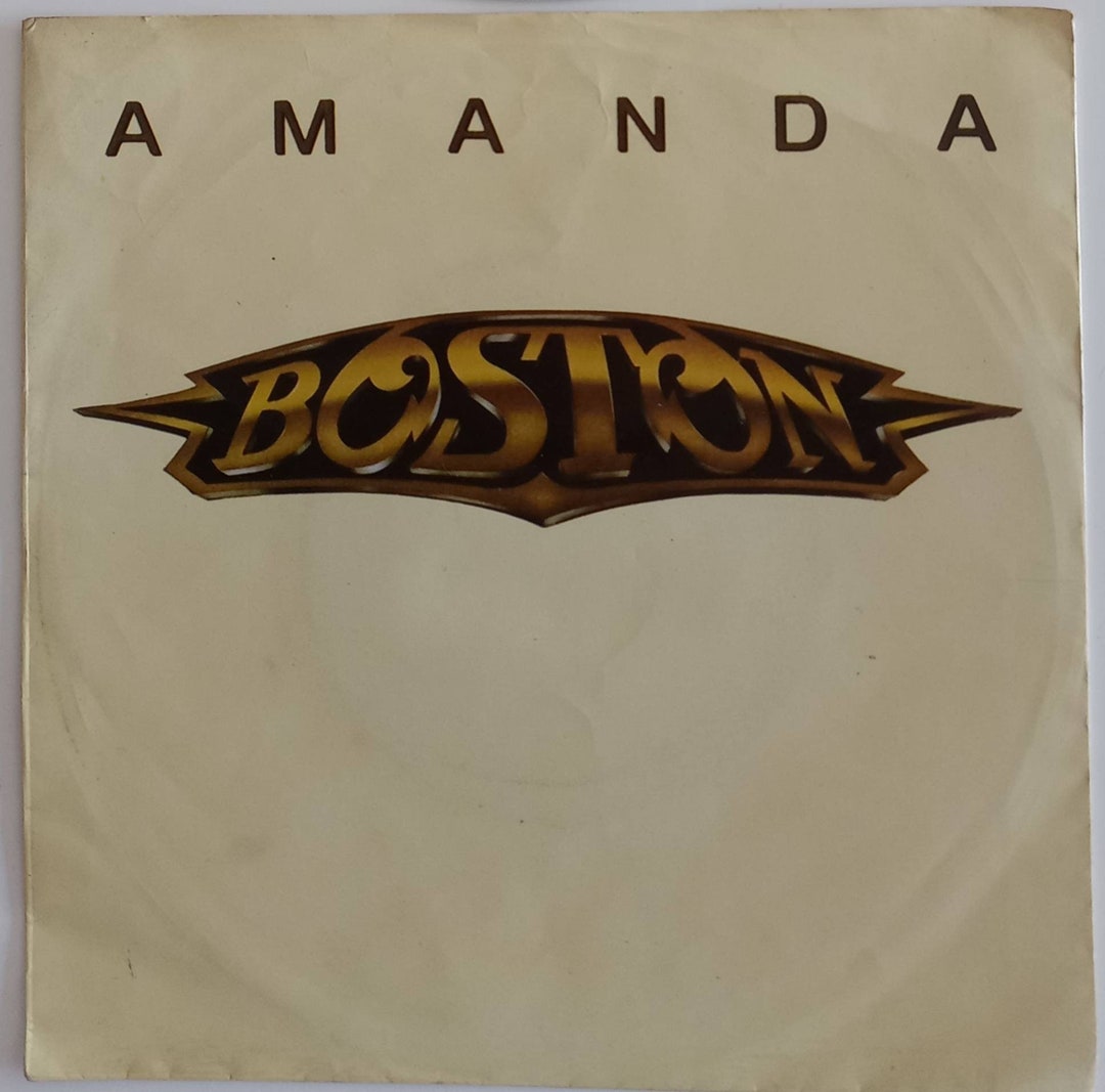 BOSTON - Amanda 1986 Portugal Pressing Very Rare Original 7" 45 Rpm ...
