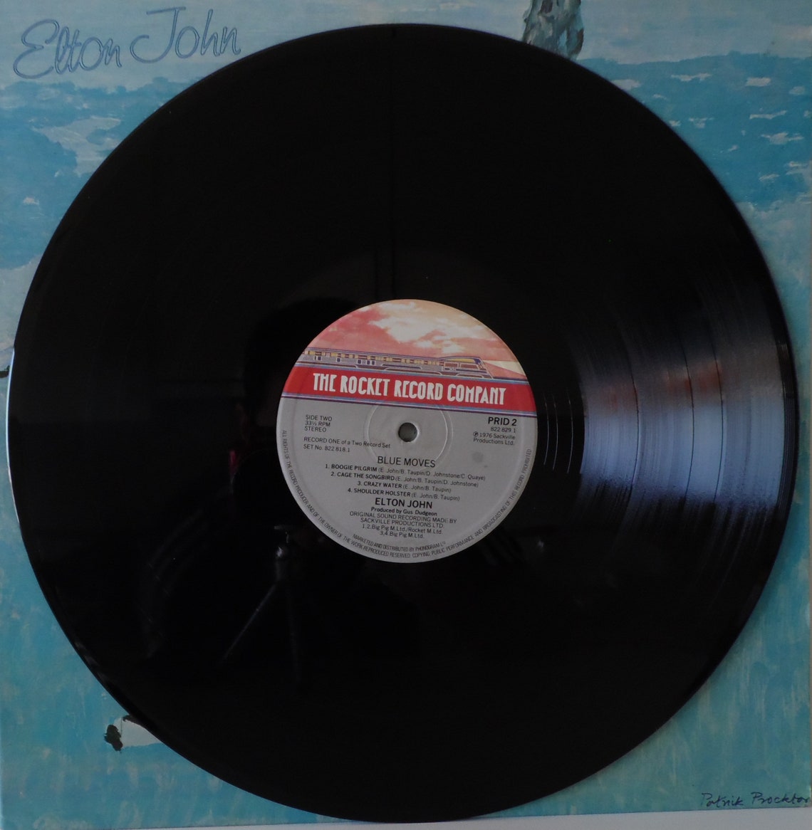 Elton John - Blue Moves Vinyl LP, 1976 UK Issue - Etsy