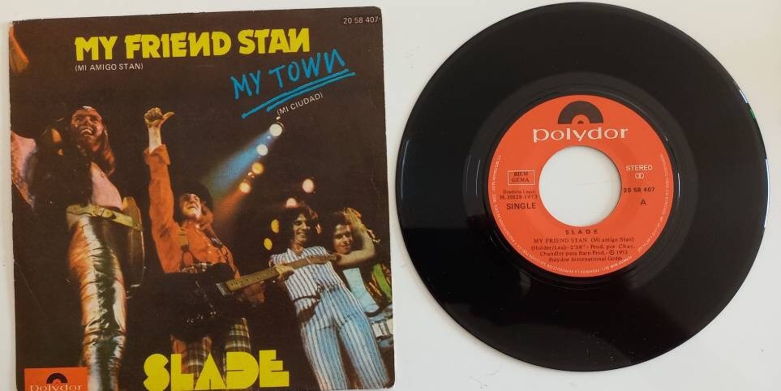 SLADE My Friend Stan (mi Amigo Stan) 1973 Spain Very Rare Original 7 ...